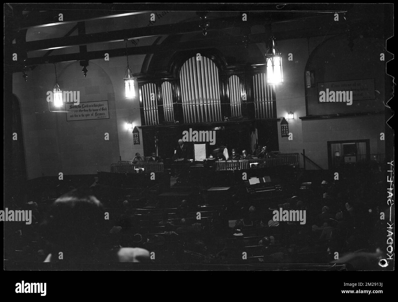 Pulpit interior church Black and White Stock Photos & Images - Alamy
