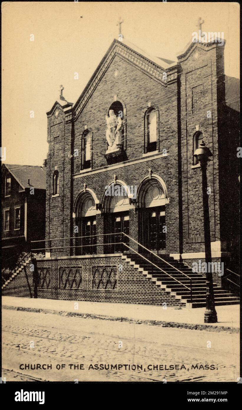 Church of the Assumption, Chelsea, Mass. , Churches. Chelsea Public ...