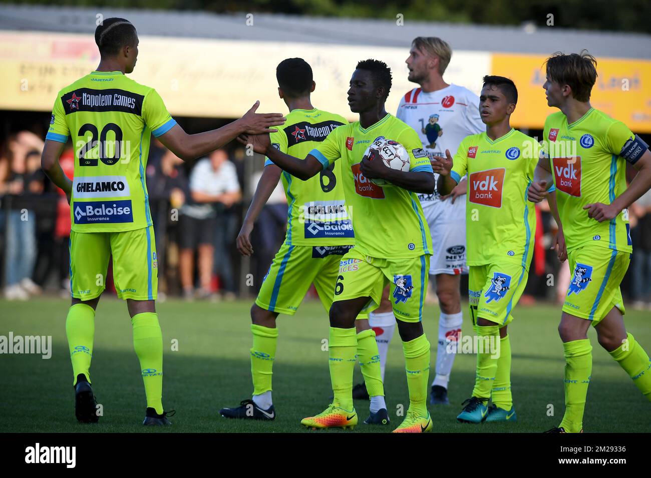 Illustration picture taken during a friendly soccer game between ...