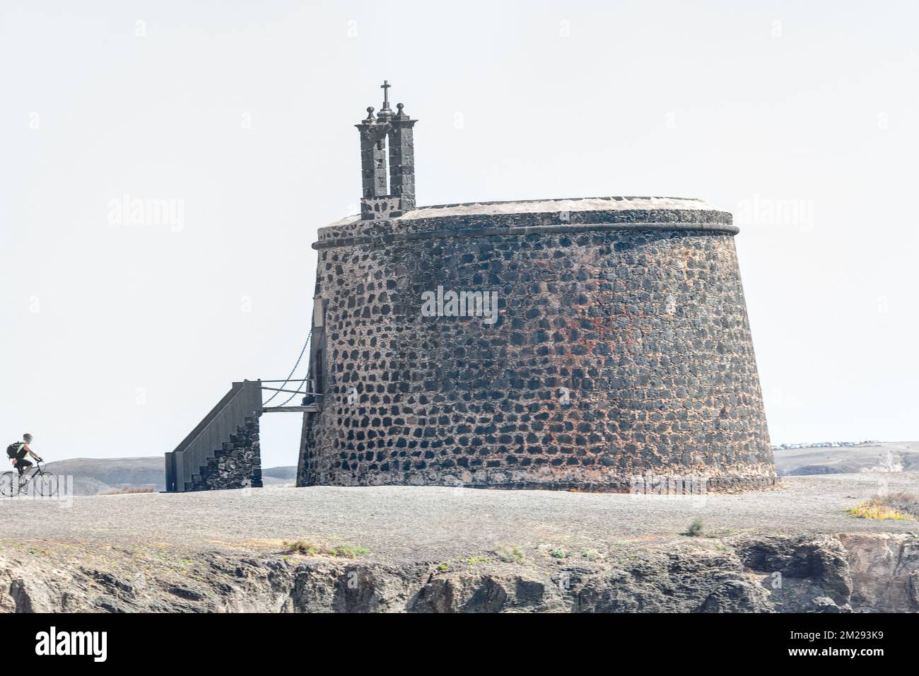 Castillo de san marcial de rubicon de femes hi-res stock photography ...