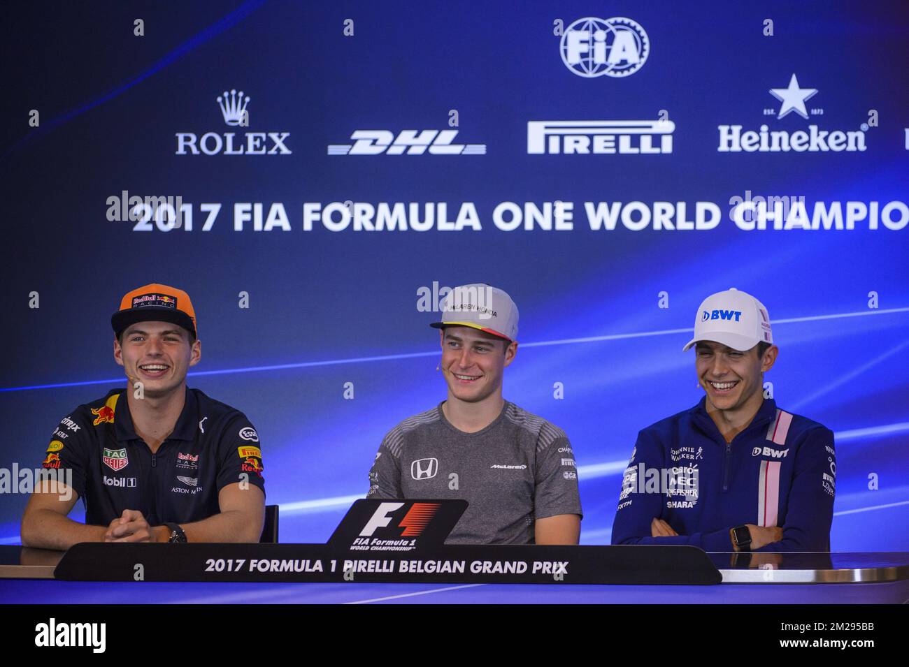 Max verstappen 2017 spa belgië hi-res stock photography and images - Alamy