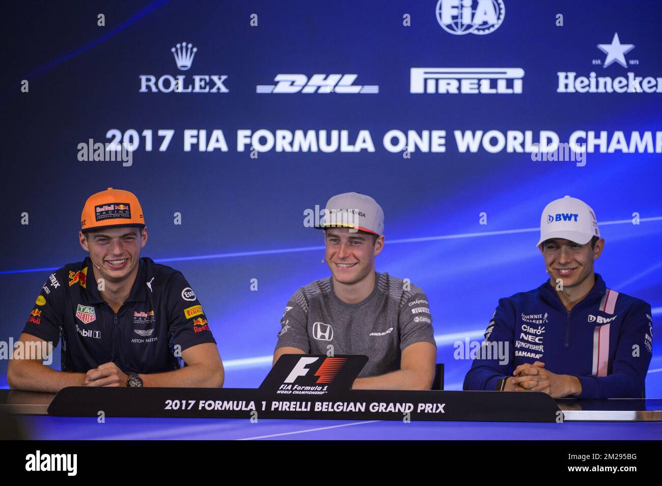 Max verstappen 2017 spa belgië hi-res stock photography and images - Alamy