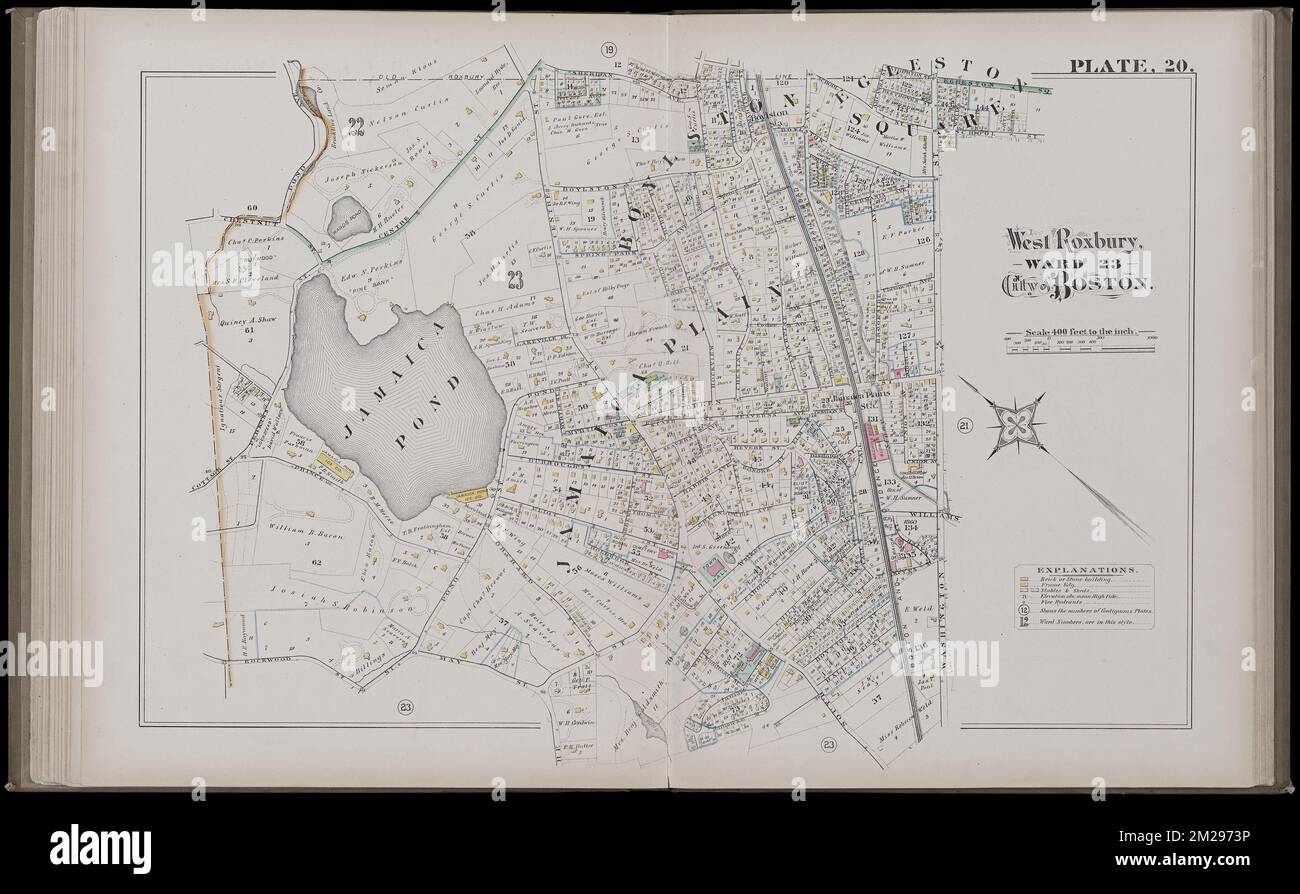 City atlas of Boston, Massachusetts : complete in one volume : from ...
