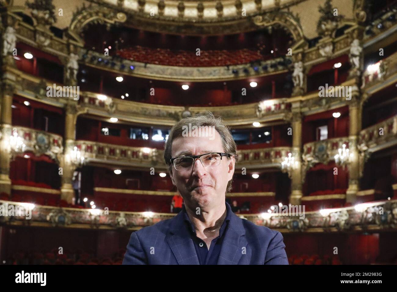 General director of De Munt - La Monnaie theatre Peter de Caluwe ...