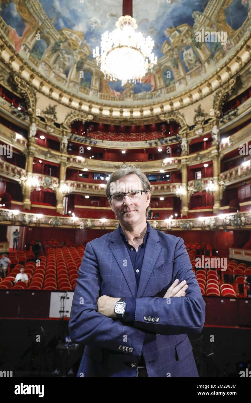 General director of De Munt - La Monnaie theatre Peter de Caluwe ...