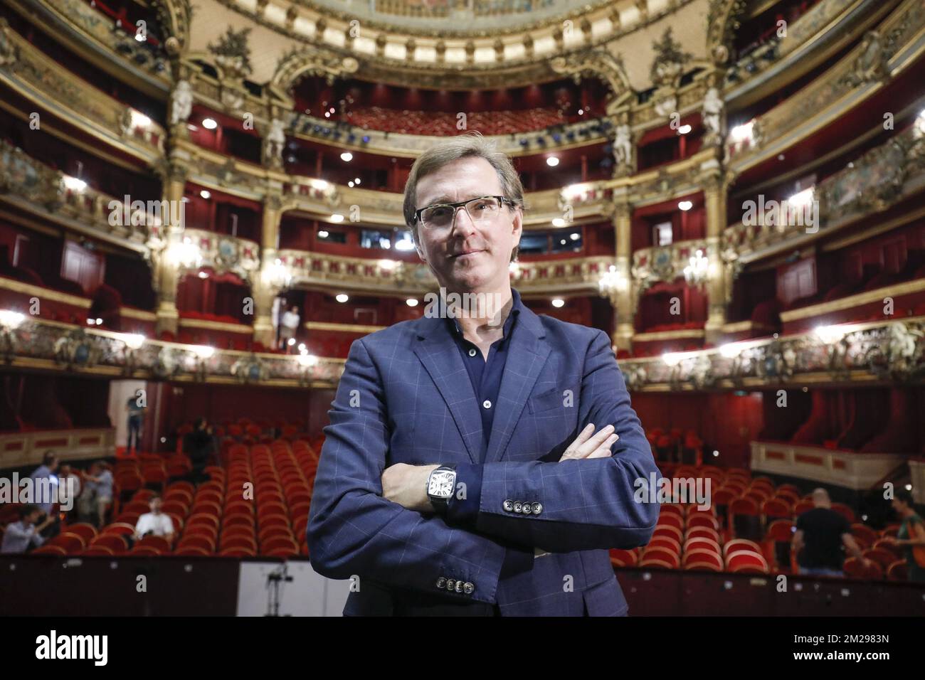 General director of De Munt - La Monnaie theatre Peter de Caluwe ...