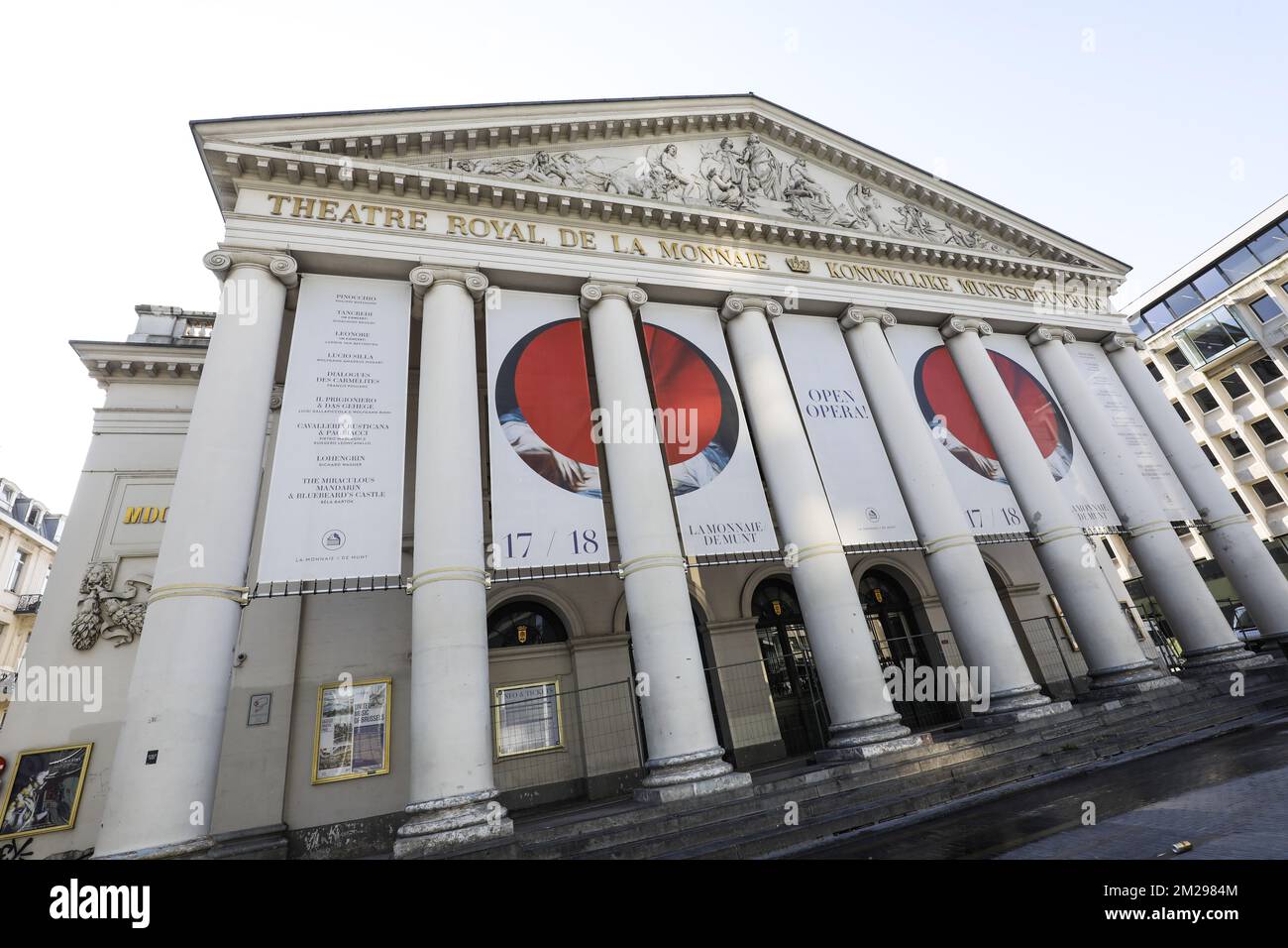 Illustration picture taken during a visit to the renovated Koninklijke ...