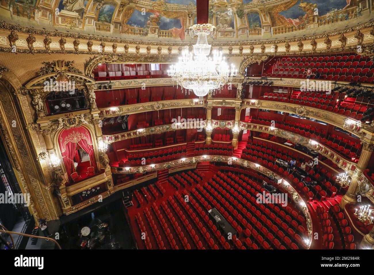 Illustration picture taken during a visit to the renovated Koninklijke ...