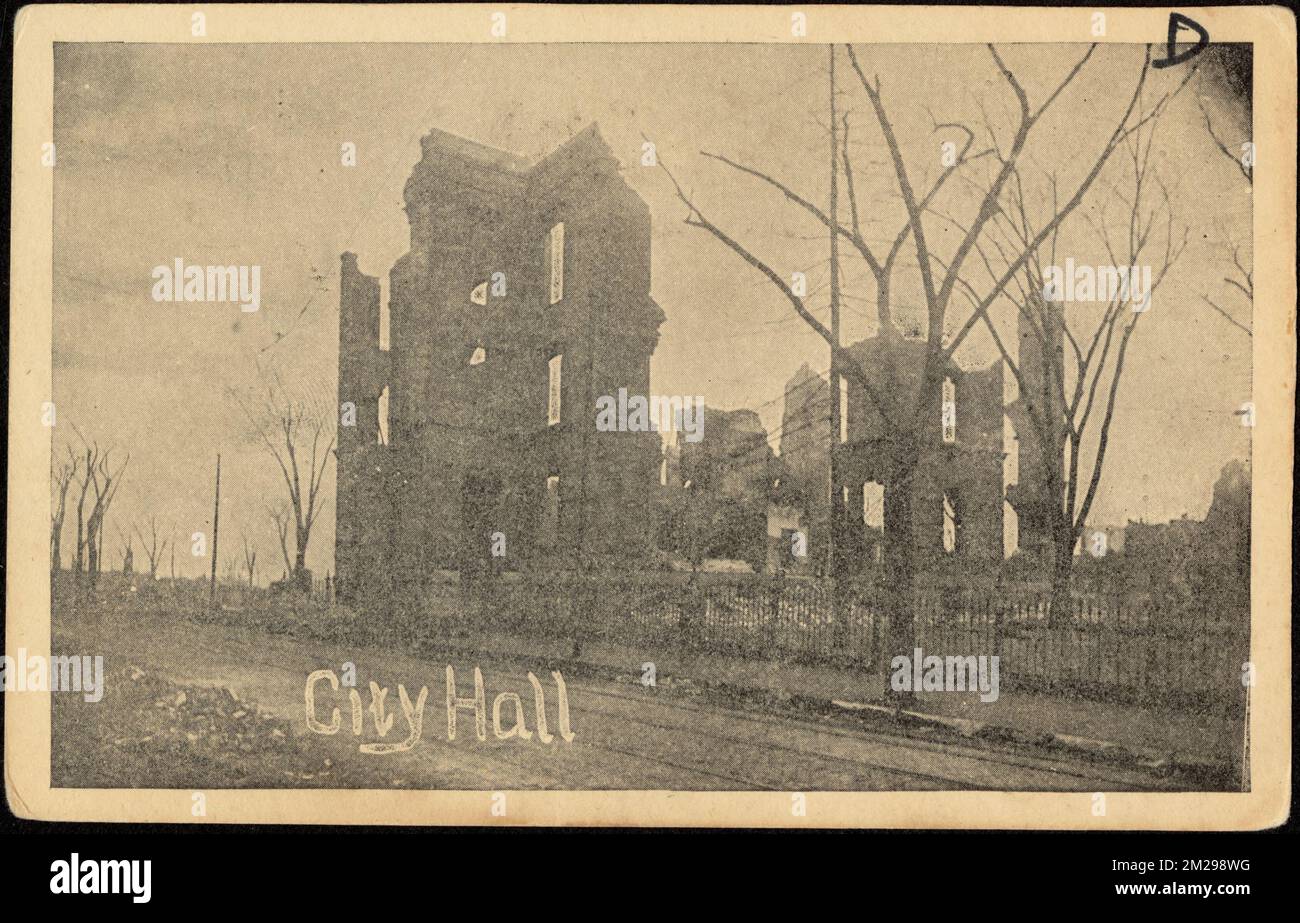 City Hall , Fires, Ruins, City & town halls. Chelsea Public Library ...