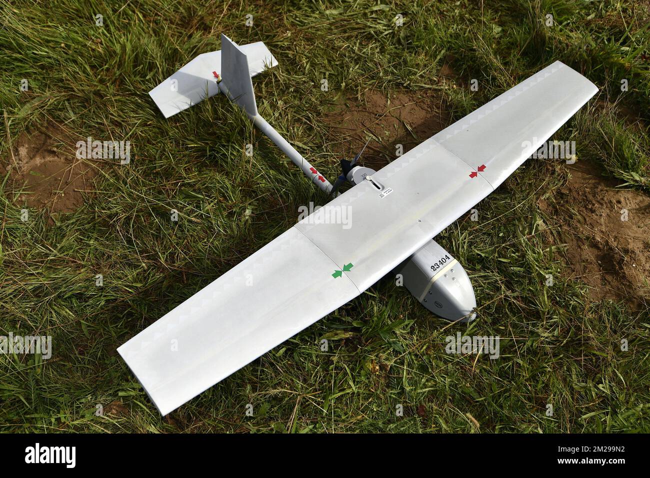 Illustration picture shows the Raven during the presentation of the ...