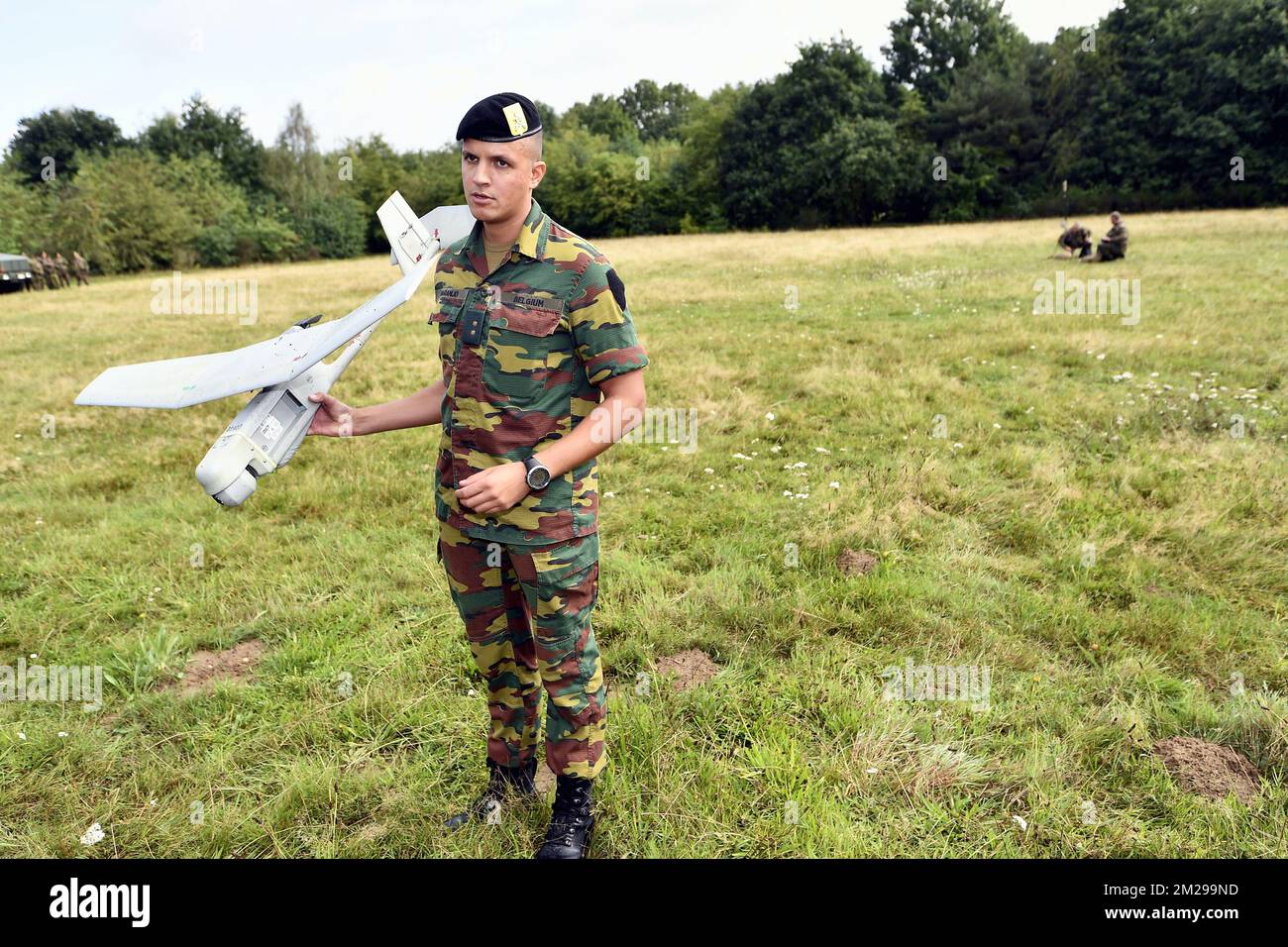 Illustration picture shows the Raven during the presentation of the ...