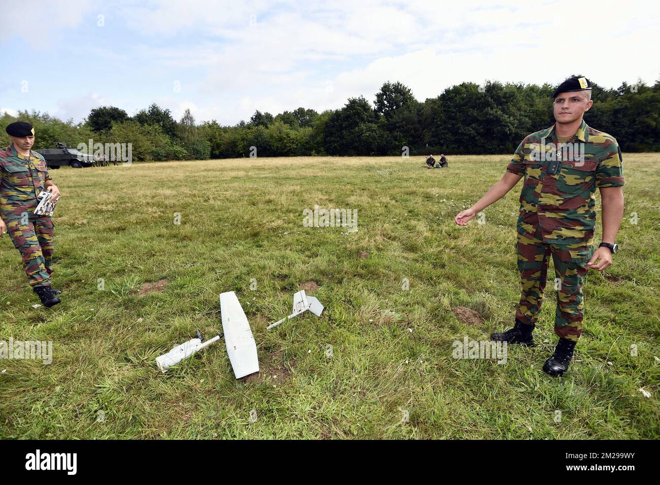 Illustration picture shows the parts of the Raven during the ...
