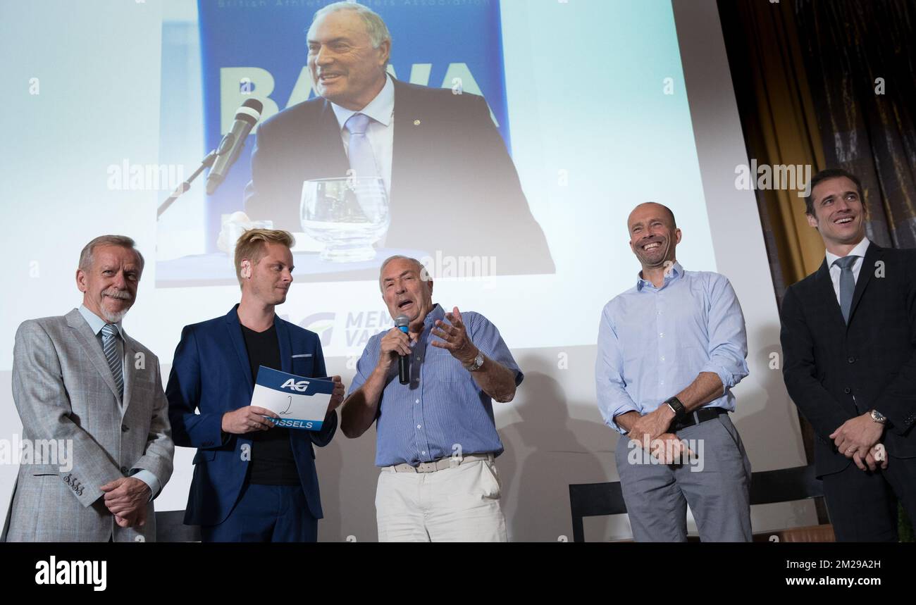 Former organizer of the Memorial Van Damme meeting Wilfried Meert, the ...