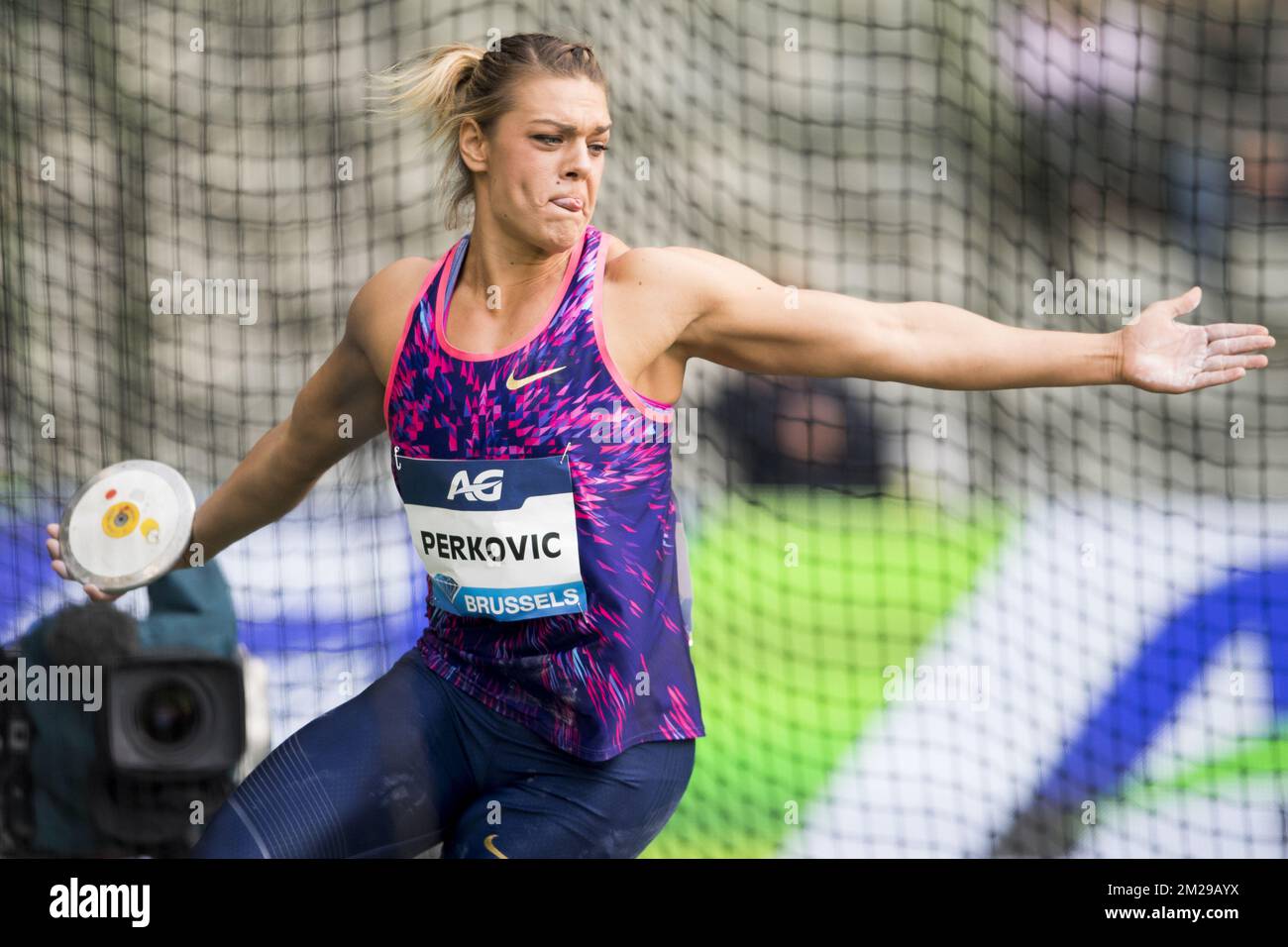 Sandra perkovic diamond league hi-res stock photography and images - Alamy