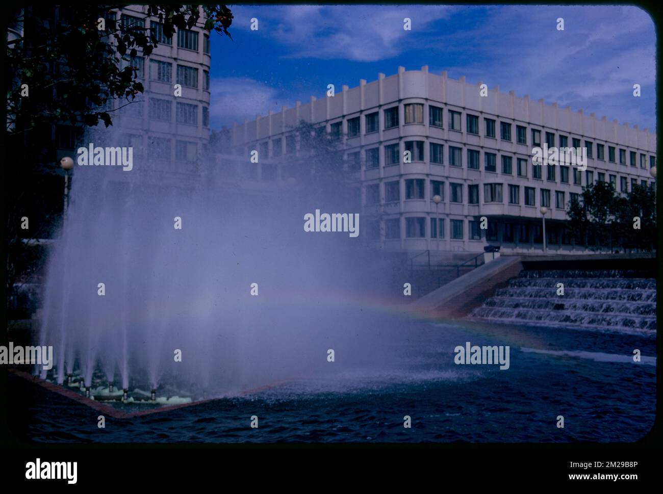 City Hall Plaza fountain , Fountains. Edmund L. Mitchell Collection ...