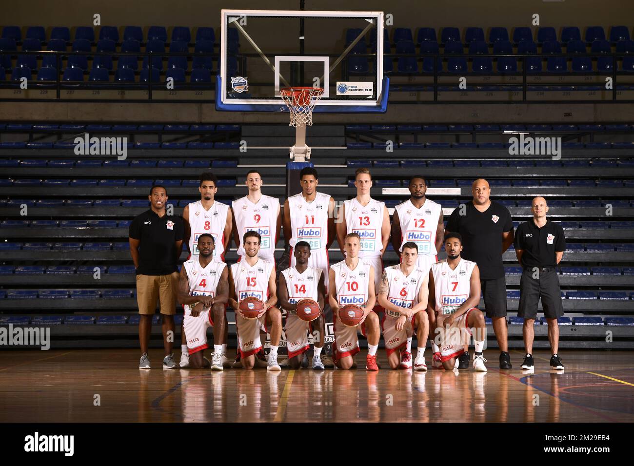 (top), Limburg's head coach Ronnie McCollum , Limburg's Cory Dixon ...