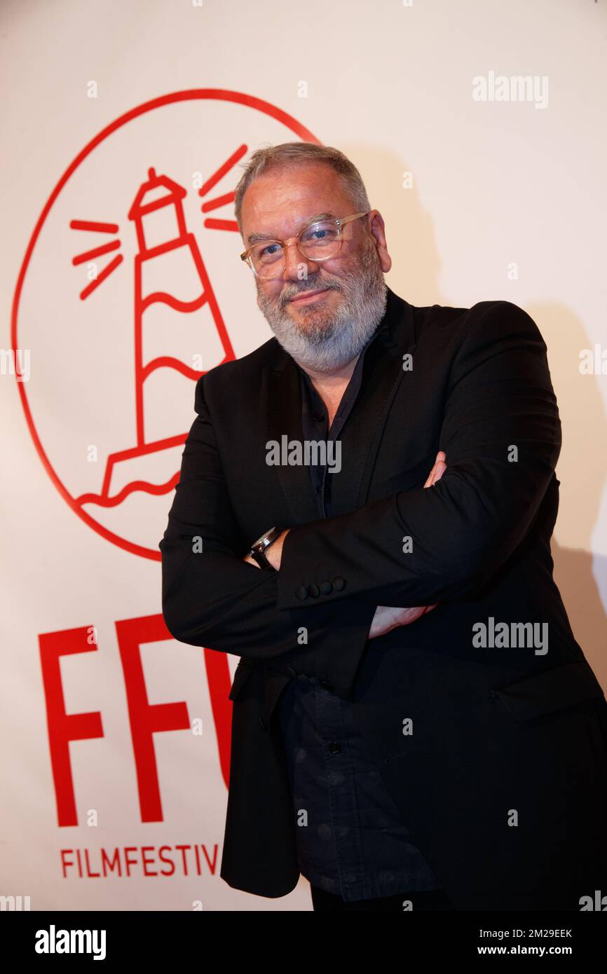 Belgian actor Wim Opbrouck pictured at the red carpet moment ahead of ...