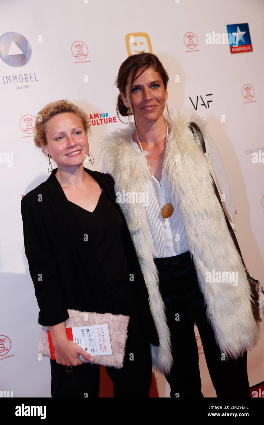 actress Joke Devynck pictured at the red carpet moment ahead of the ...