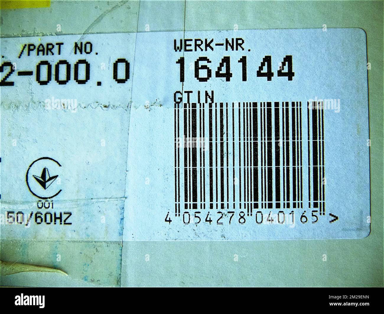 Barcode identification | Identification par code barre 07/09/2017 Stock ...