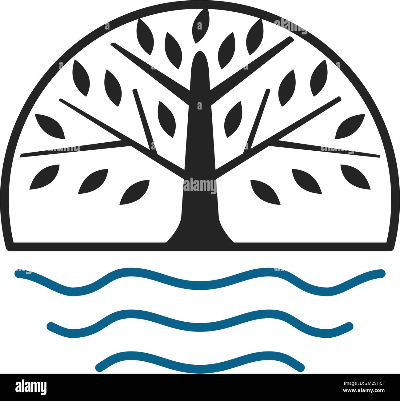 Tree Logo template Icon Illustration abstract Brand Identity Stock ...