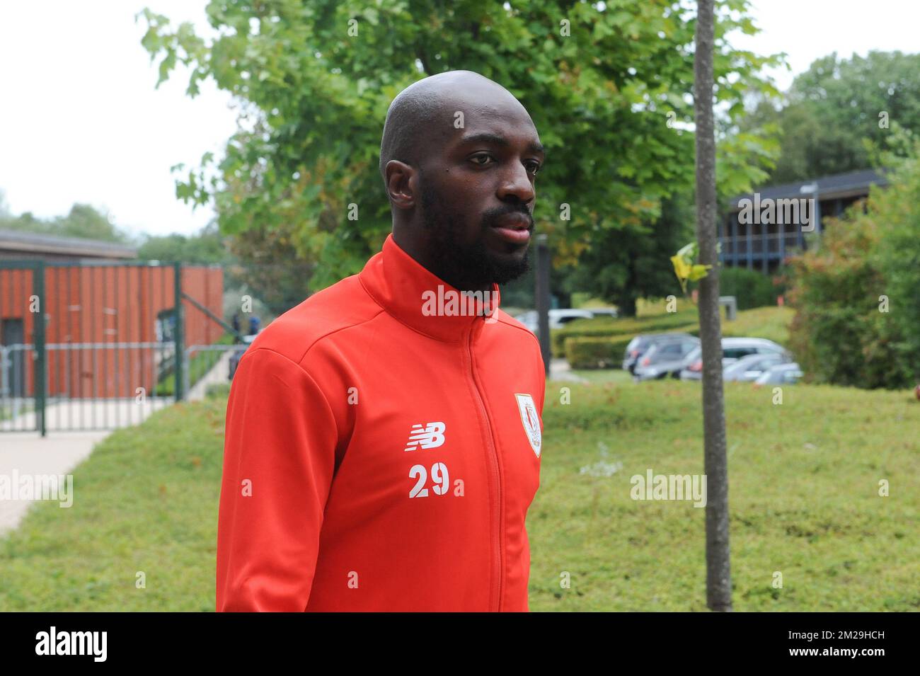 Standard's Luis Pedro Cavanda pictured ahead of a press conference of ...