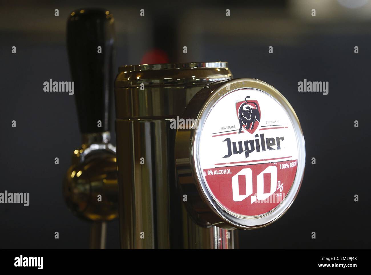 Illustration picture shows the new AB Inbev product alcohol free beer ...