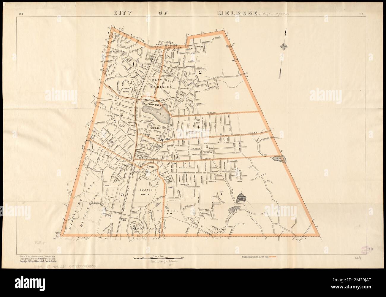 City of Melrose , Melrose Mass., Administrative and political divisions ...
