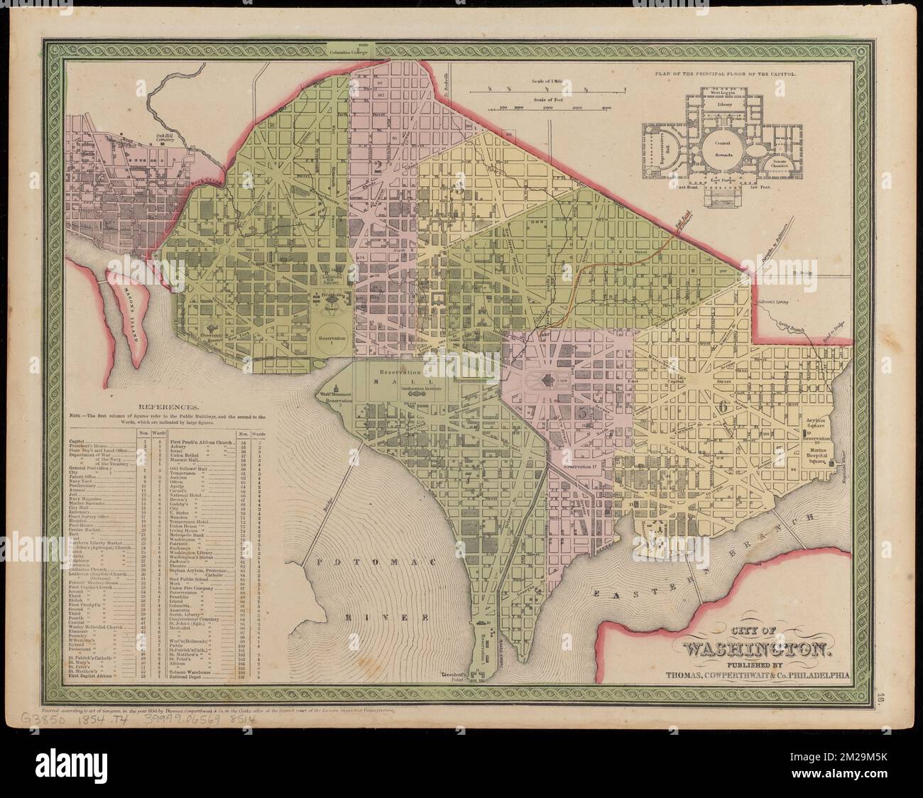 City of Washington , Washington D.C., Maps, Georgetown Washington, D.C ...