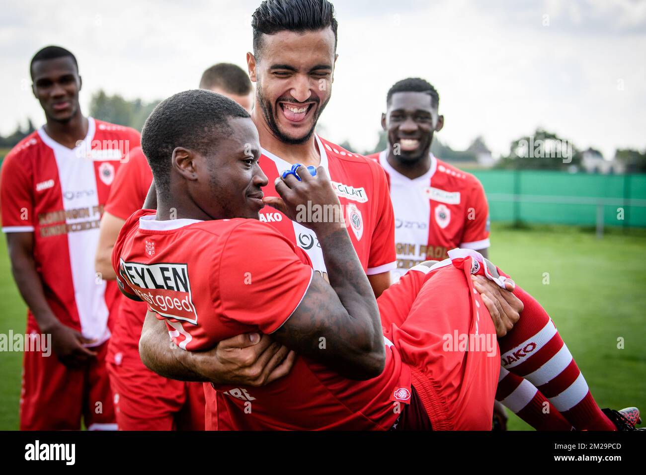 Antwerp's Stallone Limbombe pictured during the 2017-2018 season photo ...
