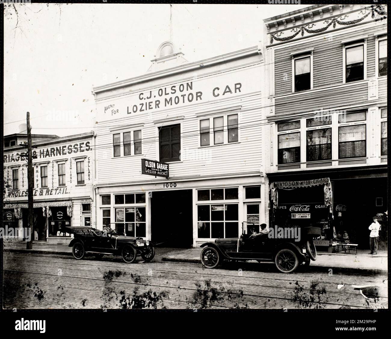C.J. Olson Lozier Motor Car building , Buildings, Brockton Public ...