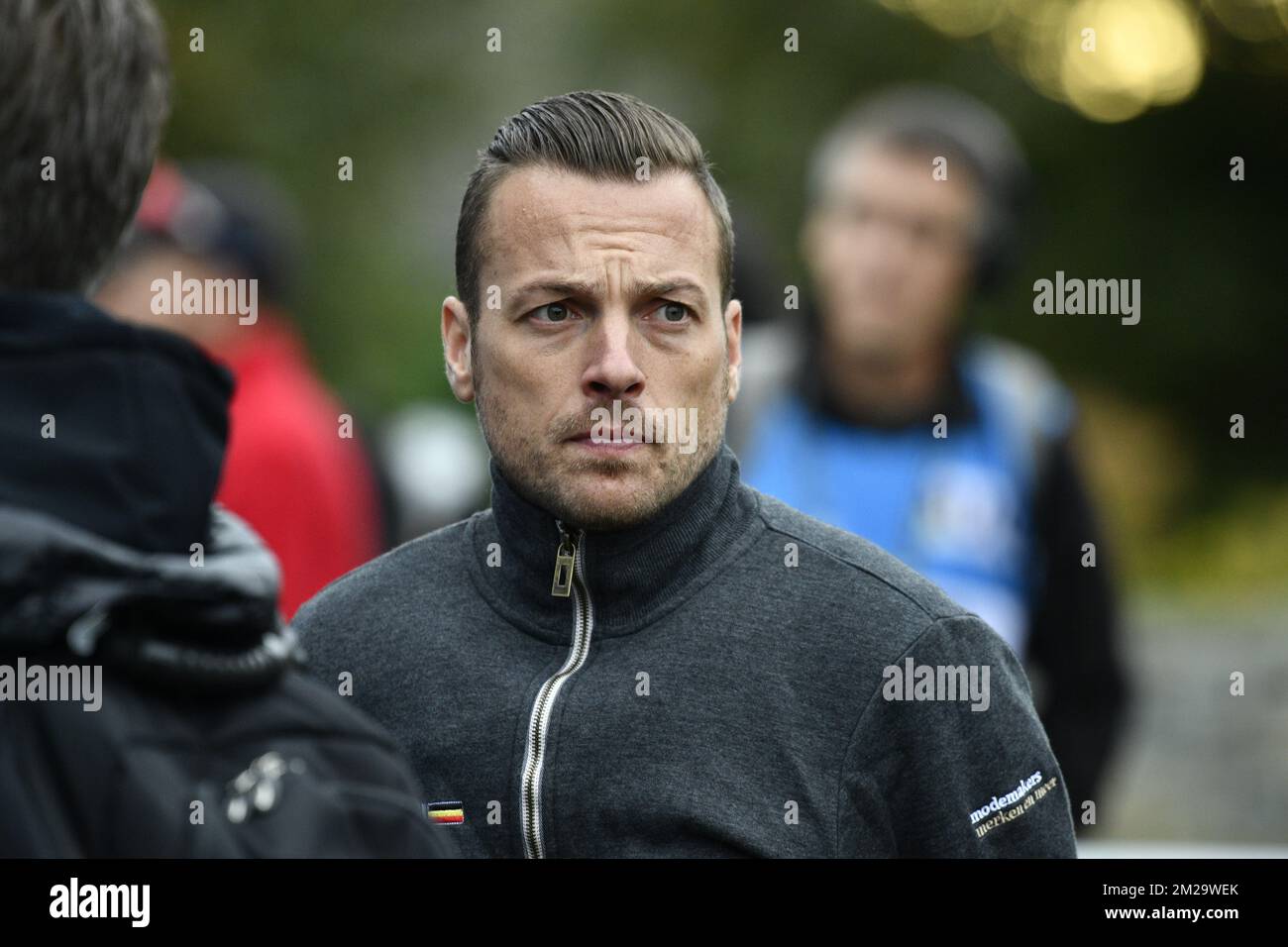 coach of the Belgian national cycling team Kevin De Weert at the men's ...
