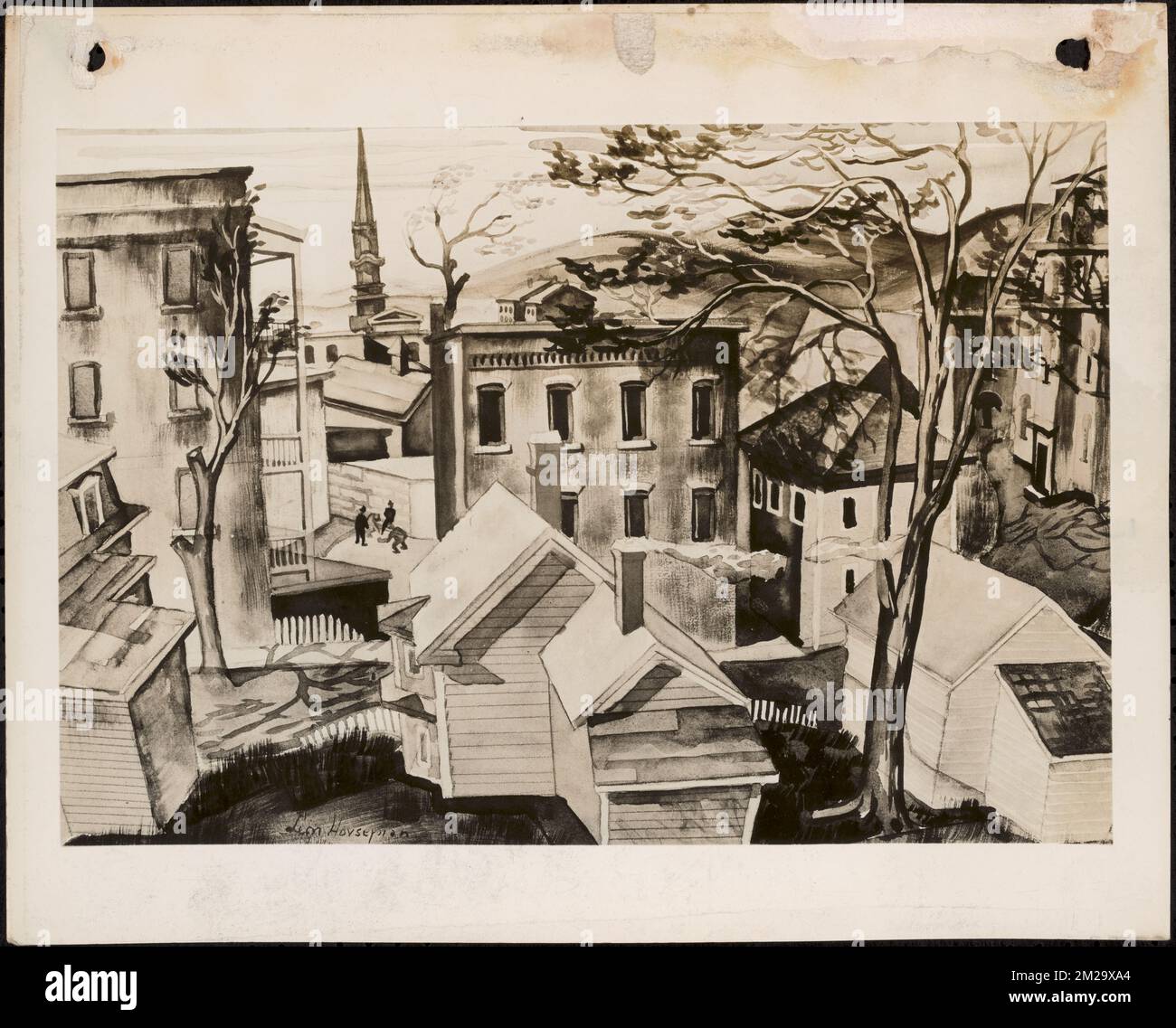 Clayton Street Sunday , Cities & towns. The Massachusetts WPA Federal ...