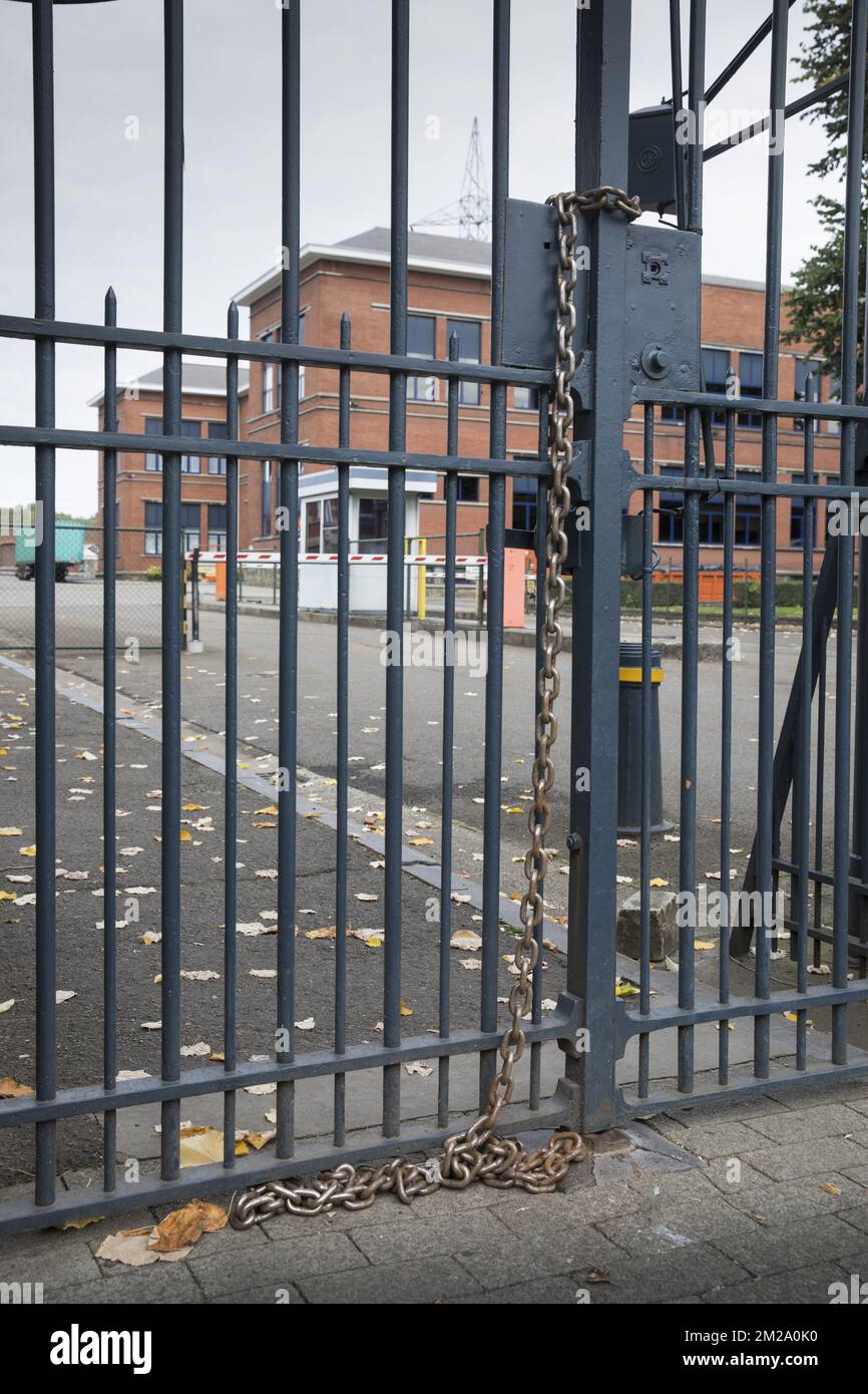 Illustration picture shows a strike by the personnel of weapon factory ...