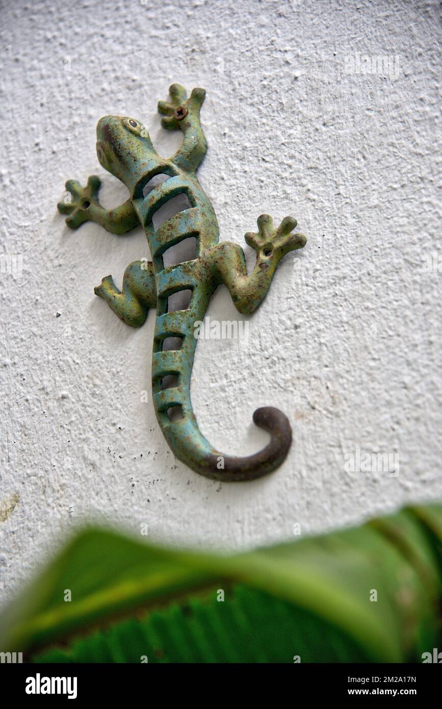 Decorative lizard | Lézard décoratif 27/09/2017 Stock Photo - Alamy