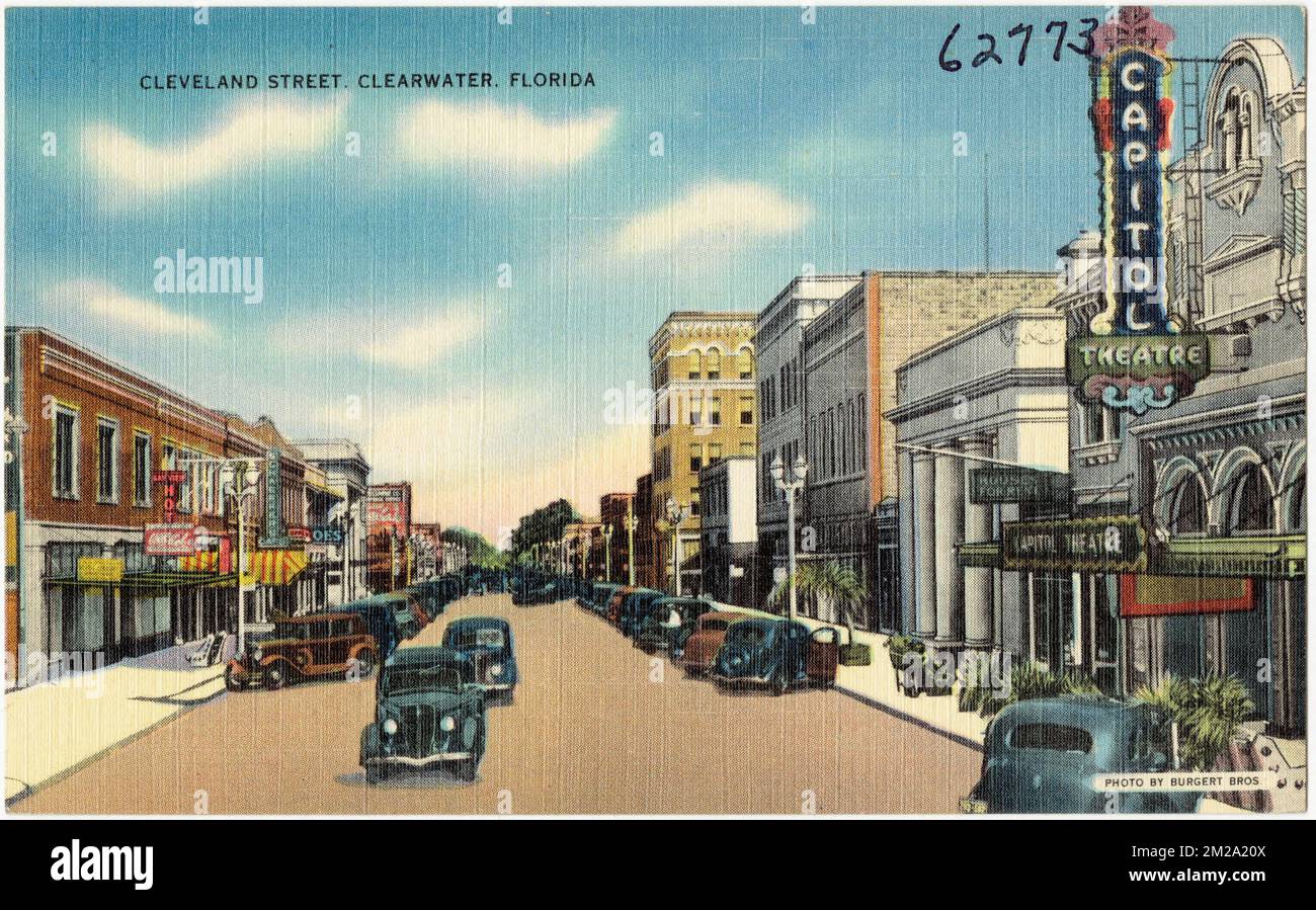 Cleveland Street, Clearwater, Florida , Cities & towns, Tichnor ...
