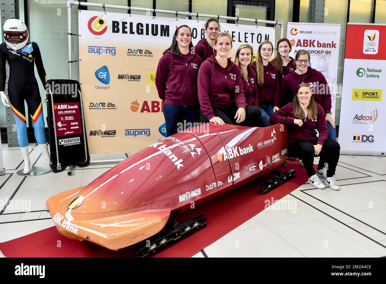 Belgian Bullets pictured during a press conference of Belgian Bullets ...