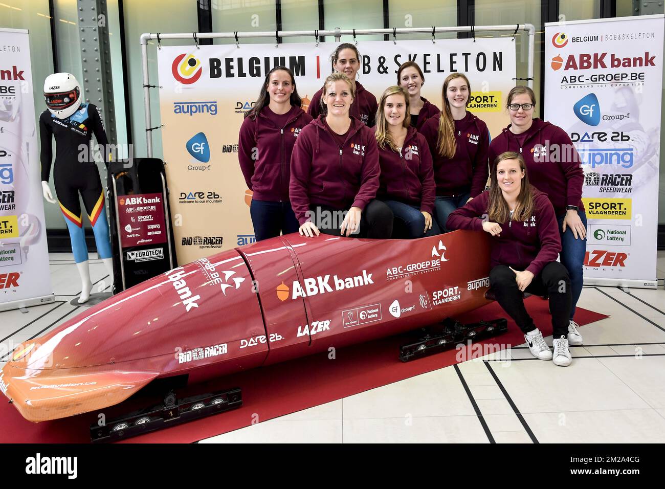 Belgian Bullets pictured during a press conference of Belgian Bullets ...