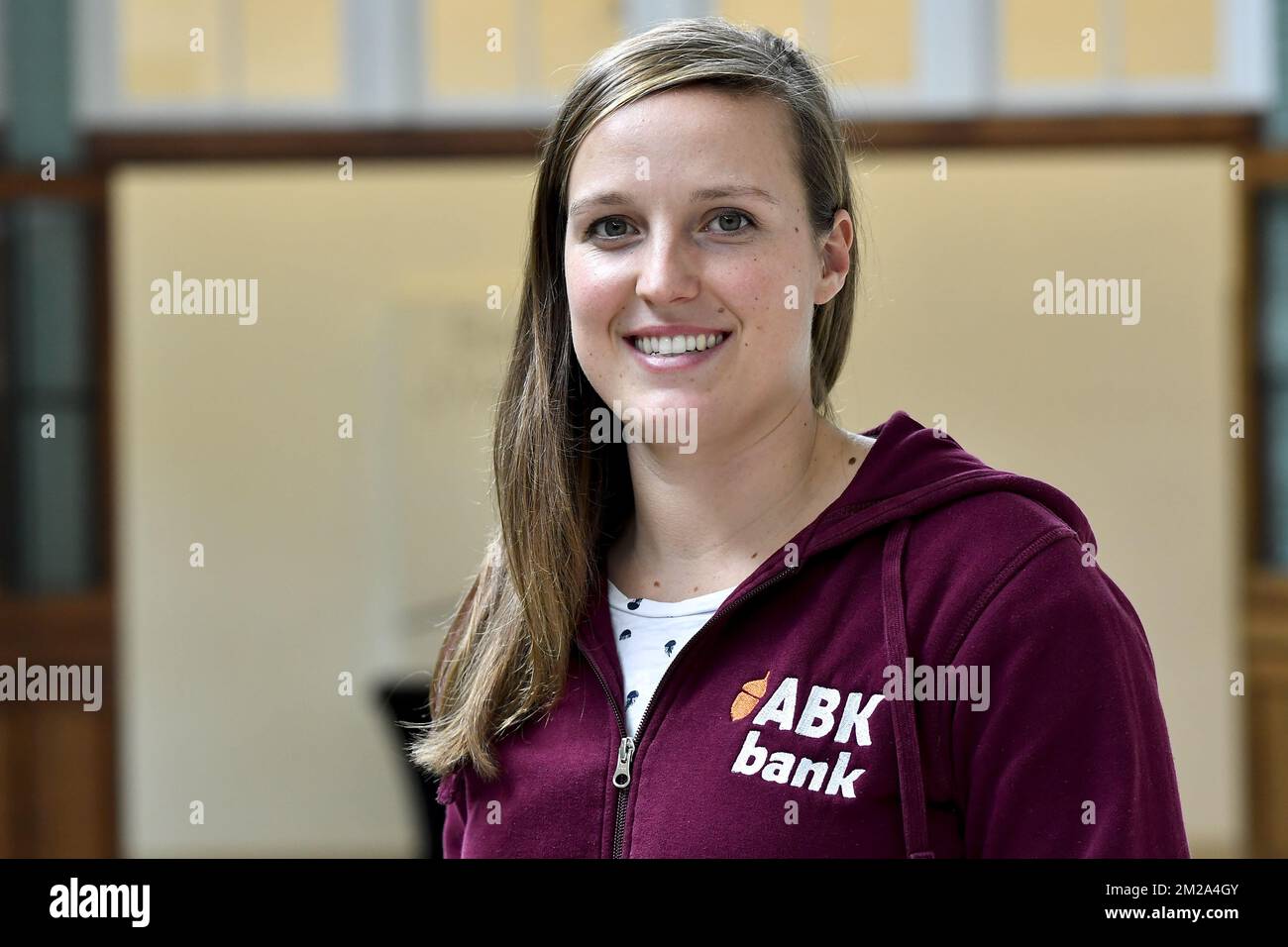 Sophie Vercruyssen pictured during a press conference of Belgian ...