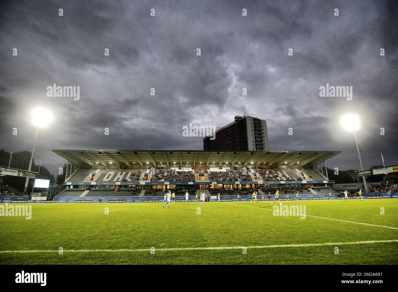Illustration picture shows OHL's Den Dreef stadium during the soccer ...