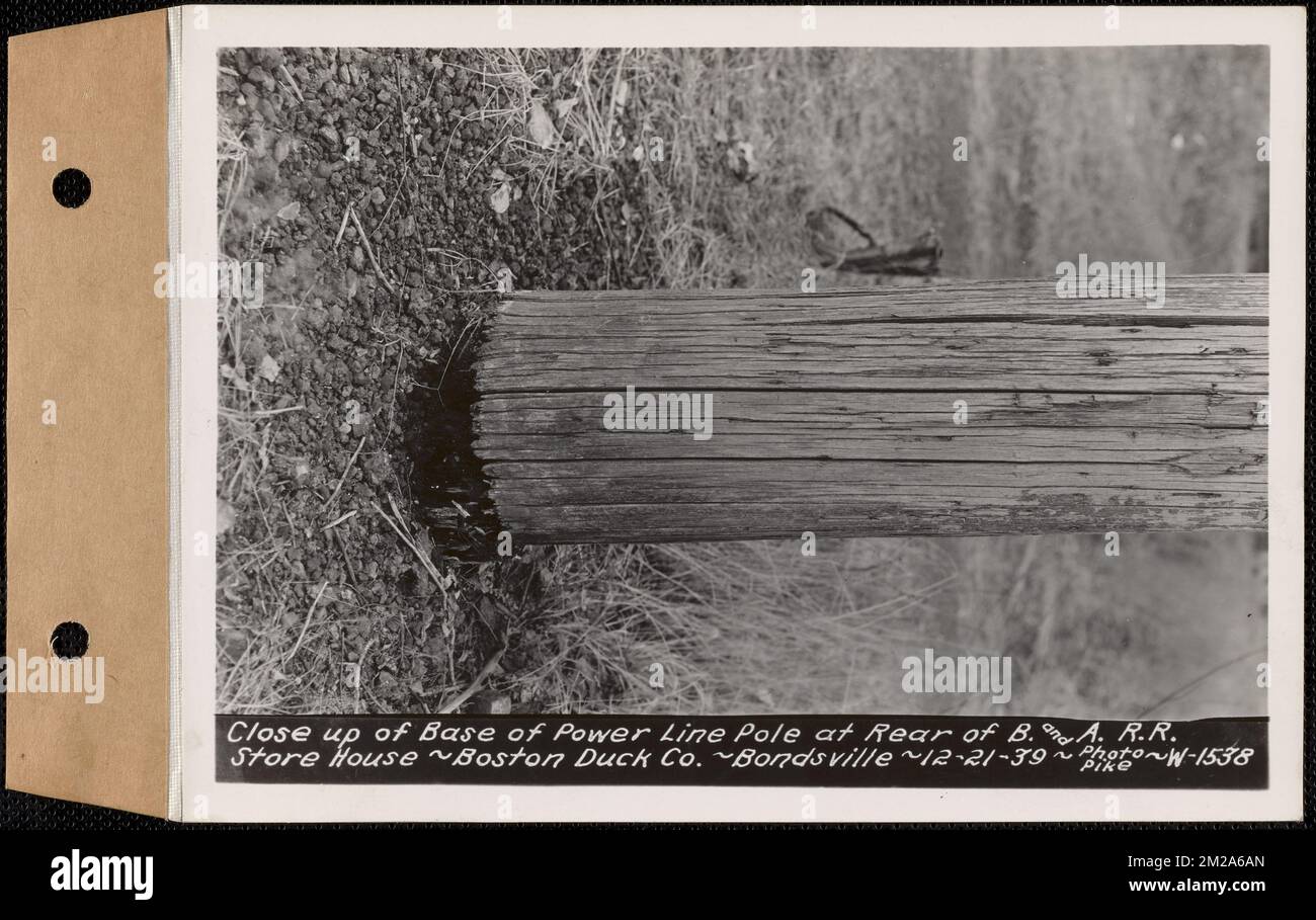Utility pole damage hi-res stock photography and images - Alamy