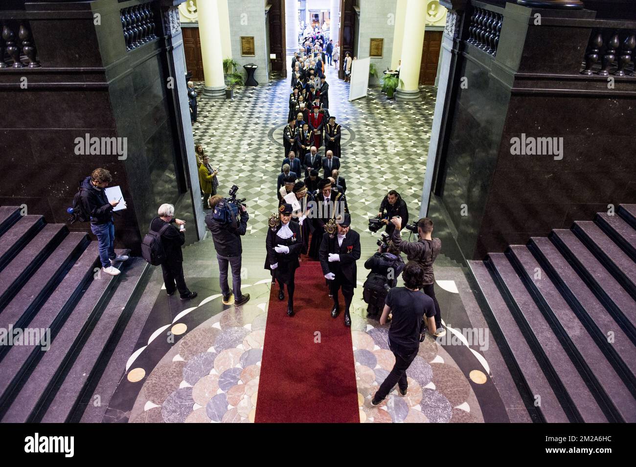 Illustration picture taken during the so-called 'stichtingsdag' and the ...