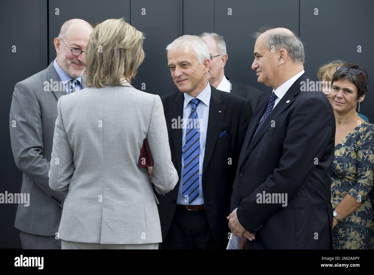 Professor at the University of Antwerp Pierre Van Damme, Queen Mathilde ...