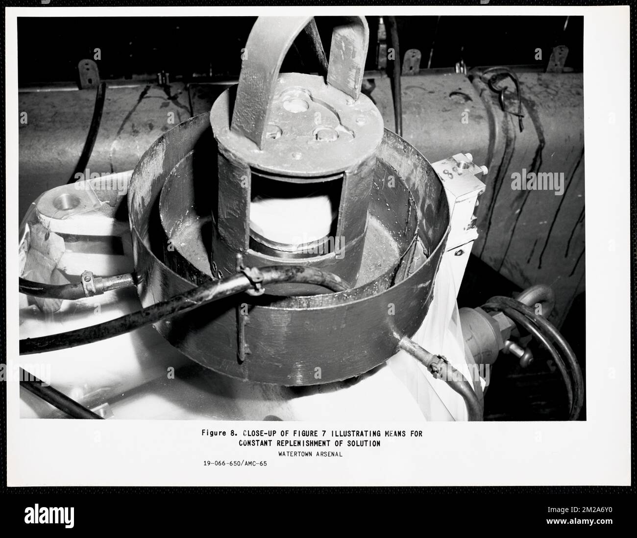 Close-up of figure 7 illustrating means for constant replenishment of ...