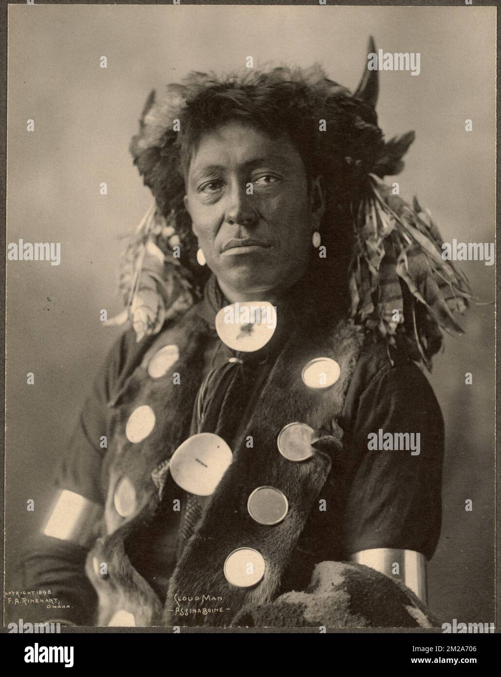 Cloud Man, Assinaboine , Indians of North America, Assiniboine Indians ...