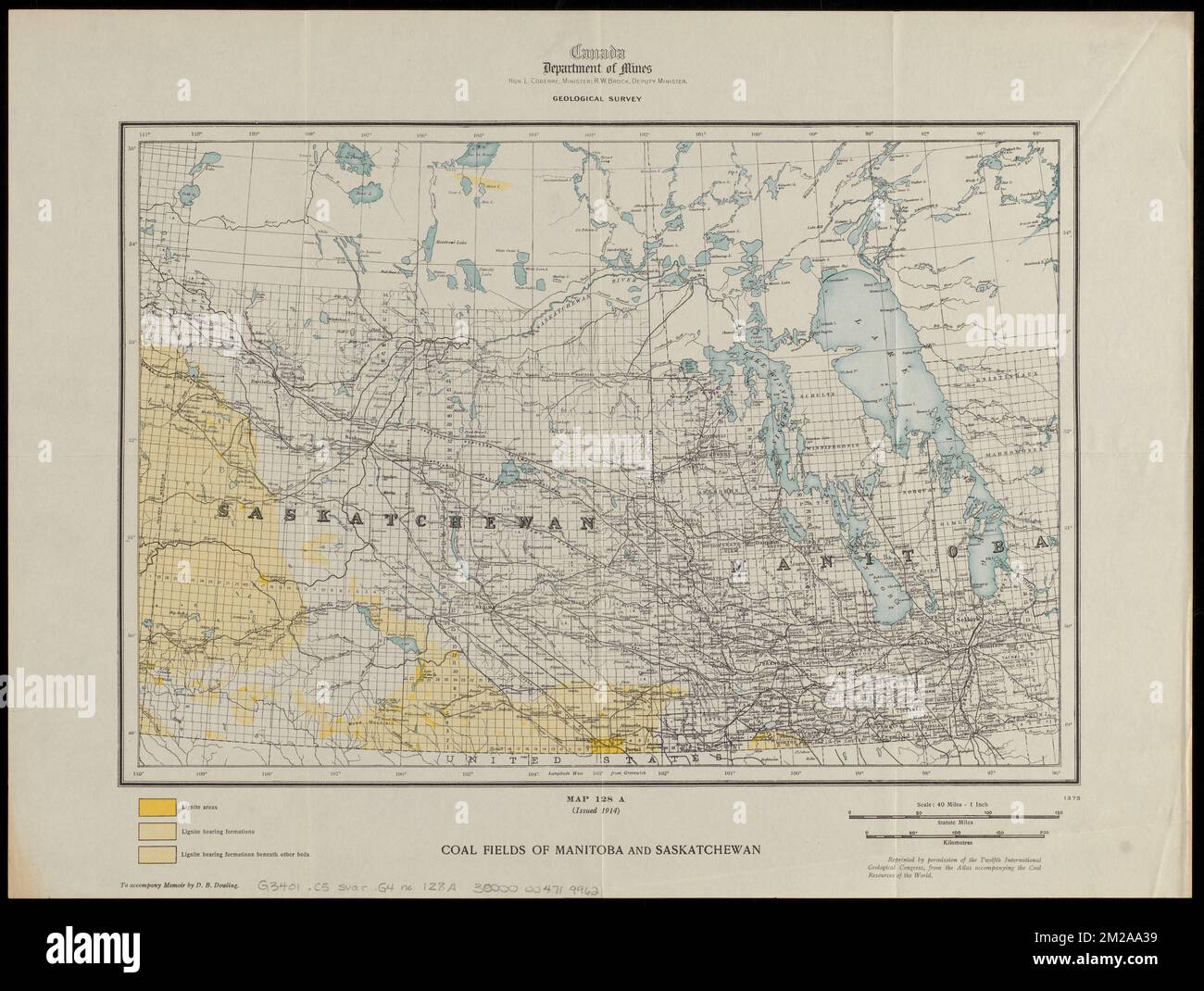 Coal fields of Manitoba and Saskatchewan , Coal, Manitoba, Maps, Coal ...
