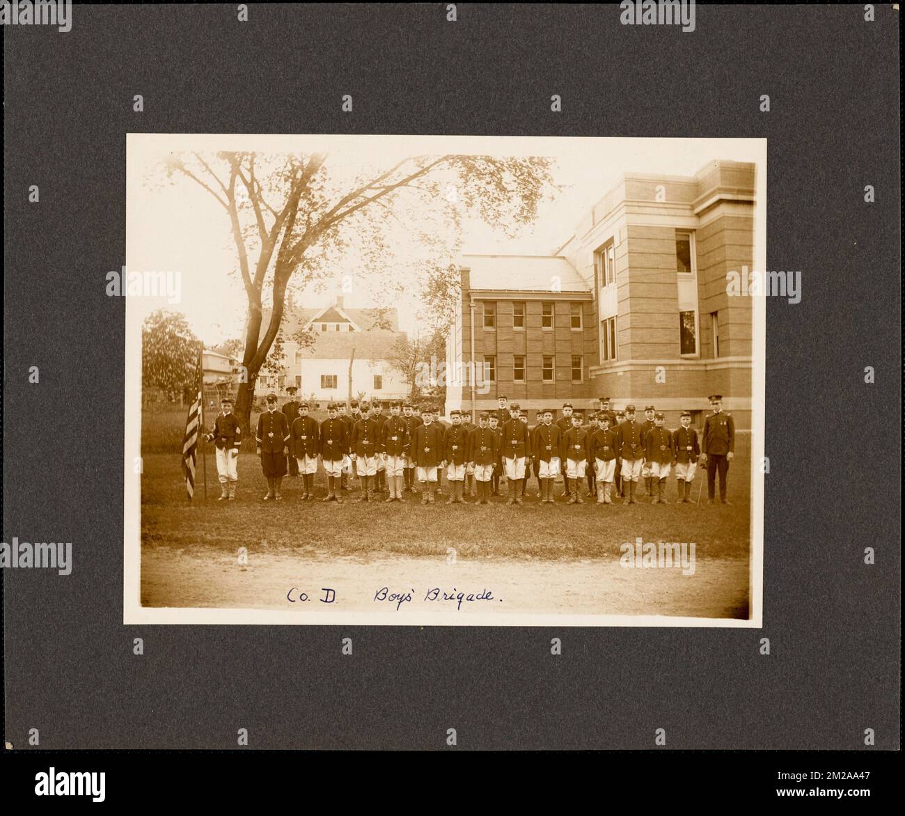 Co. D, 11th Mass. Regiment Infantry, United Boys’ Brigades of America ...
