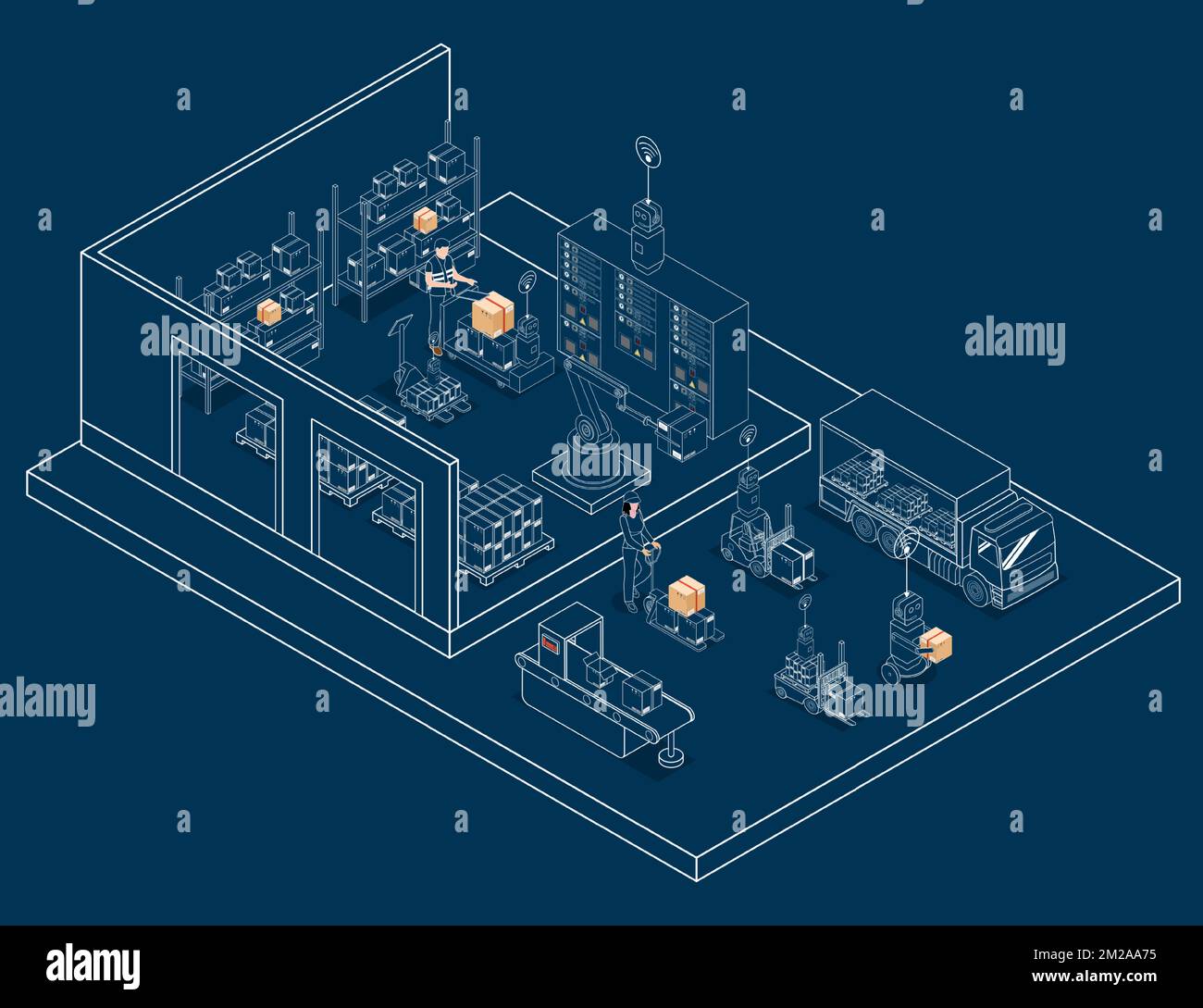 Terminal operation Stock Vector Images - Alamy