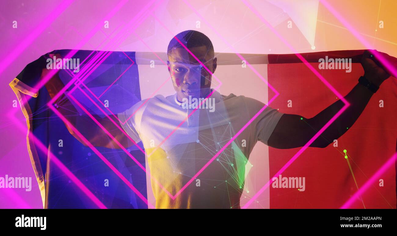 French rugby flag hi-res stock photography and images - Alamy