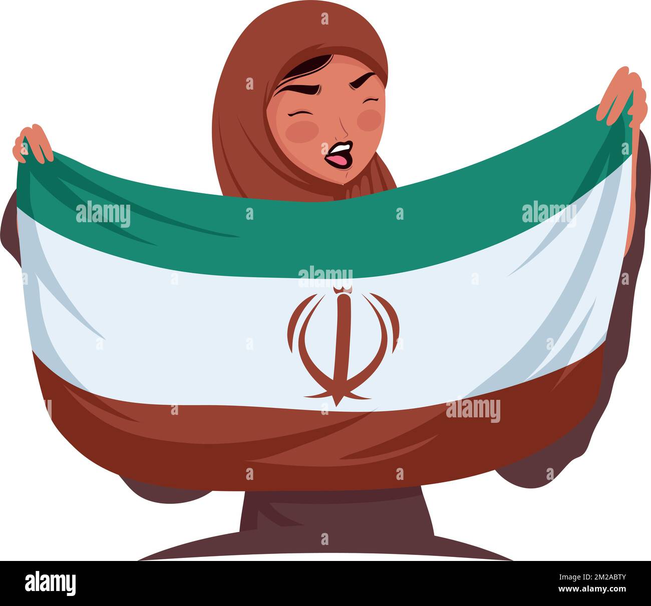 Iranian woman muslim Cut Out Stock Images & Pictures - Alamy