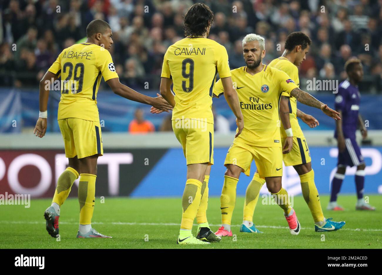 Kylian mbappe psg scoring hi-res stock photography and images - Alamy